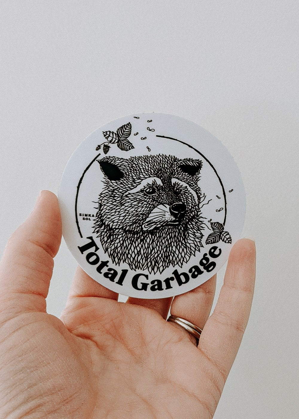 Total Garbage - 3" Vinyl Sticker – Simka Sol